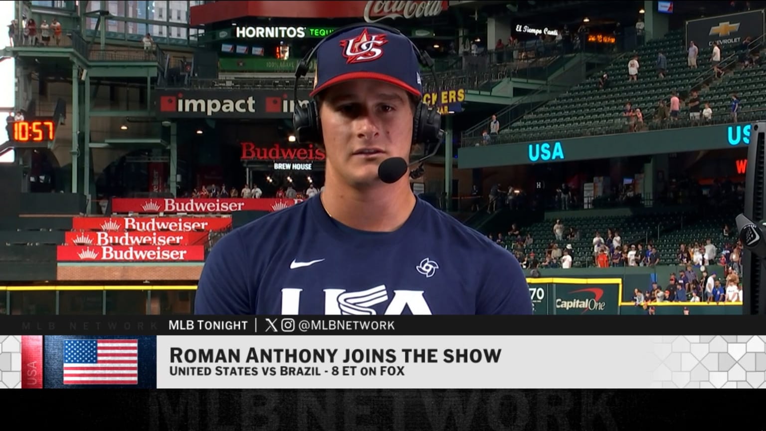 Roman Anthony on representing Team USA at the Classic | 03/07/2026 ...
