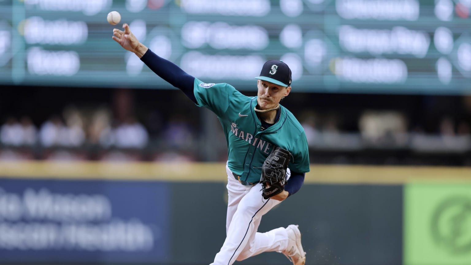 Bryce Miller ends the 1st inning with a K | 08/03/2024 | Seattle Mariners