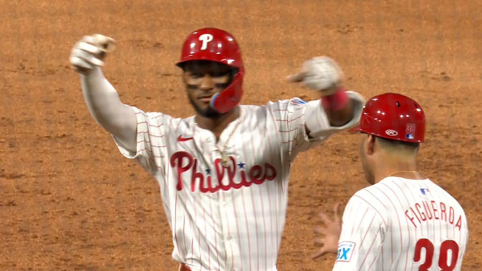 Johan Rojas' RBI single | 08/17/2024 | Philadelphia Phillies