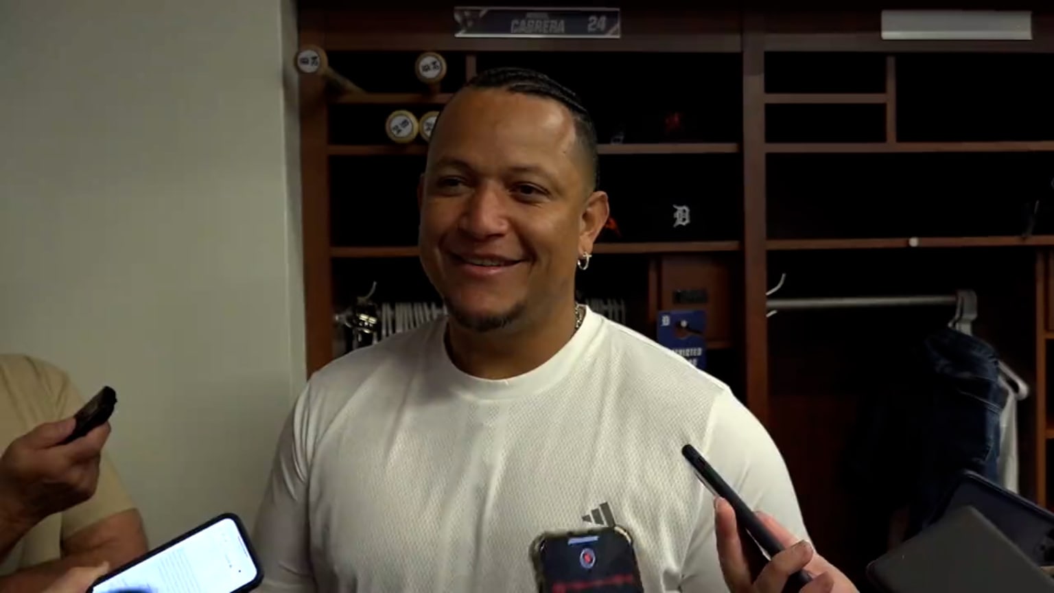 Miggy on differences from 1st to last Spring Training | 02/21/2023 ...