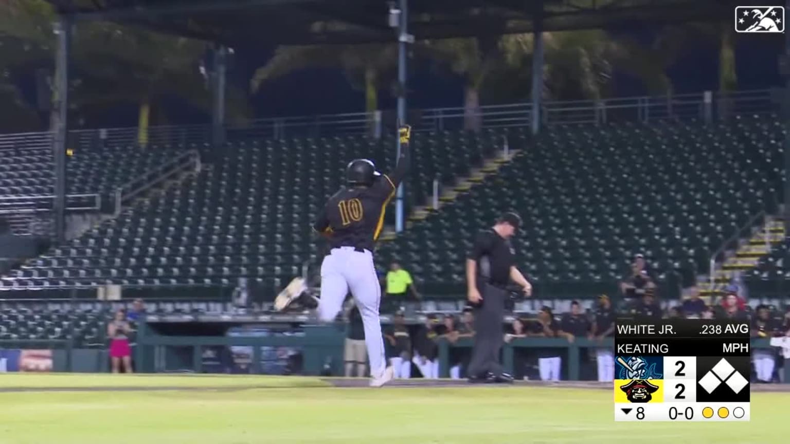 Lonnie White Jr. connects with a go-ahead solo homer | 08/03/2023 | MLB.com