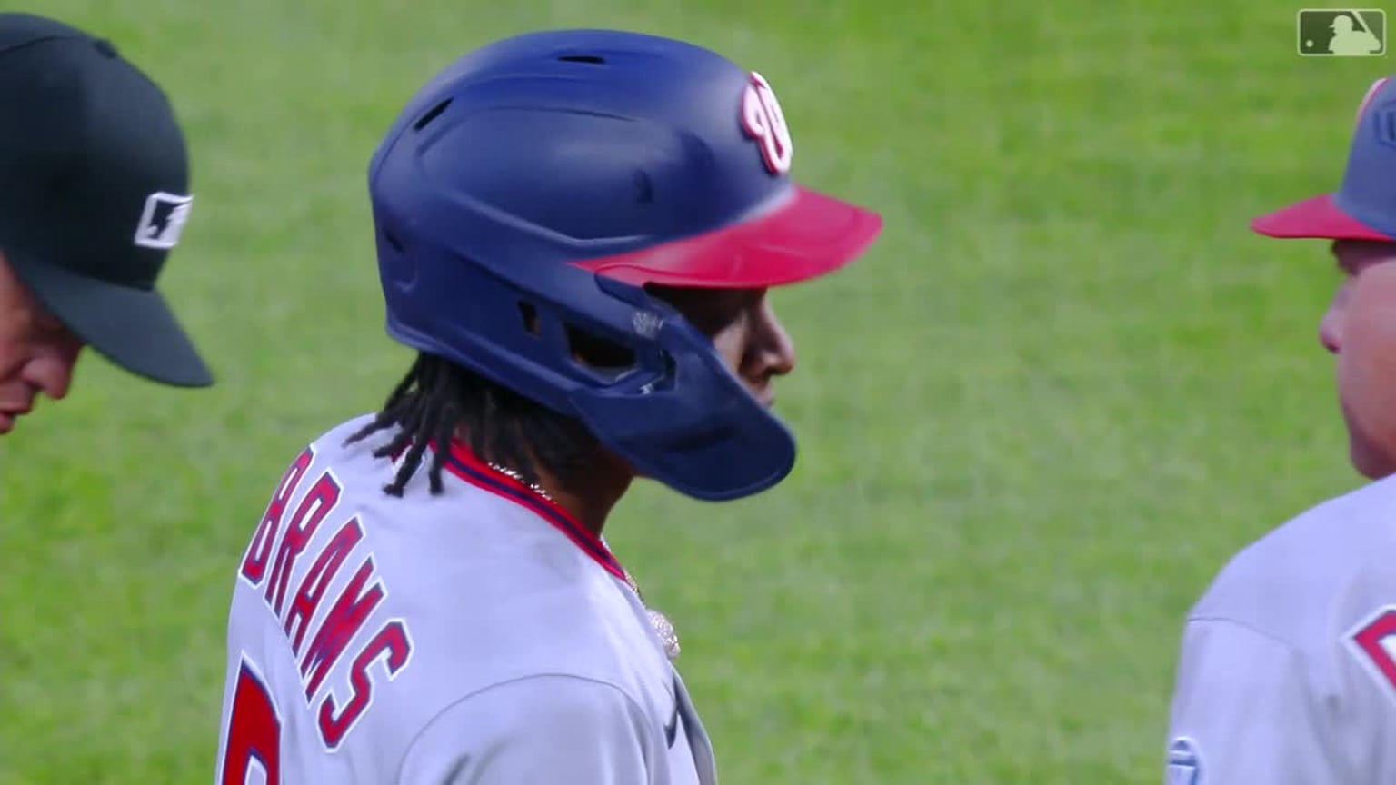 Abrams drives in 2 runs with triple to right-center | 04/07/2023 | MLB.com