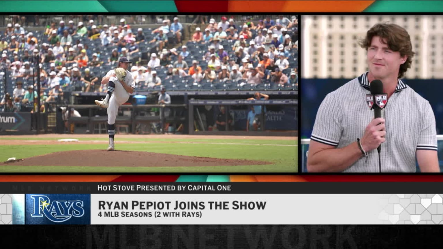 Ryan Pepiot discusses Capital One MLB Open, Rays | 11/11/2025 | Houston ...