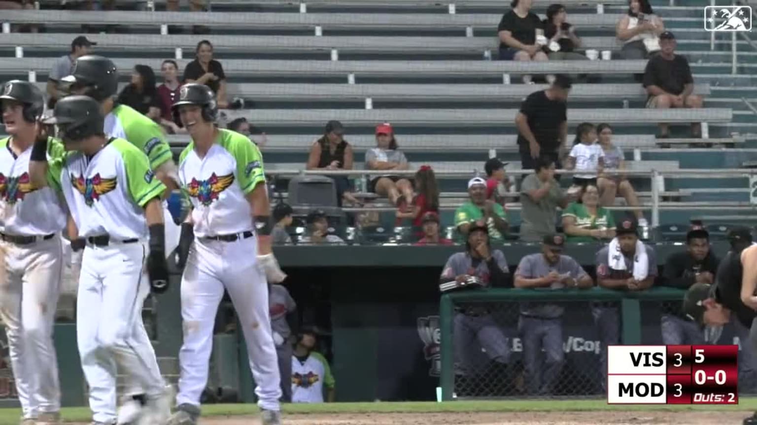 Jared Sundstrom clubs a grand slam | 29/07/2023 | Los Mariners de Seattle