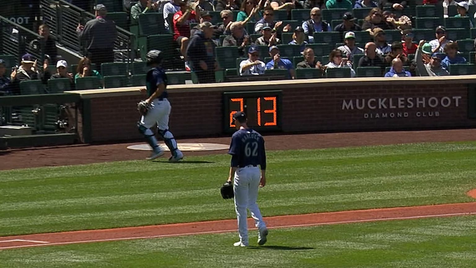 Emerson Hancock escapes a jam | 05/01/2024 | Seattle Mariners