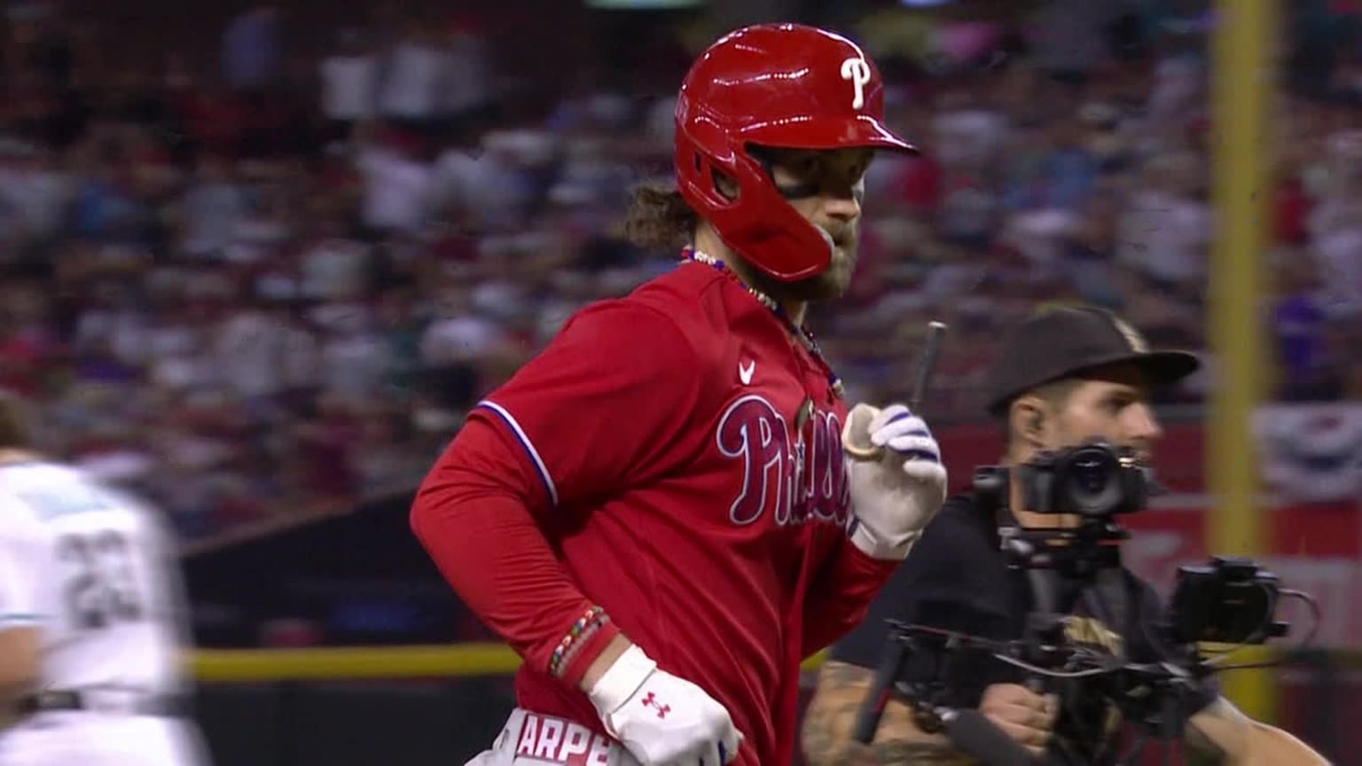 Bryce Harper da un tablazo de 444 pies | 21/10/2023 | Los Phillies de ...