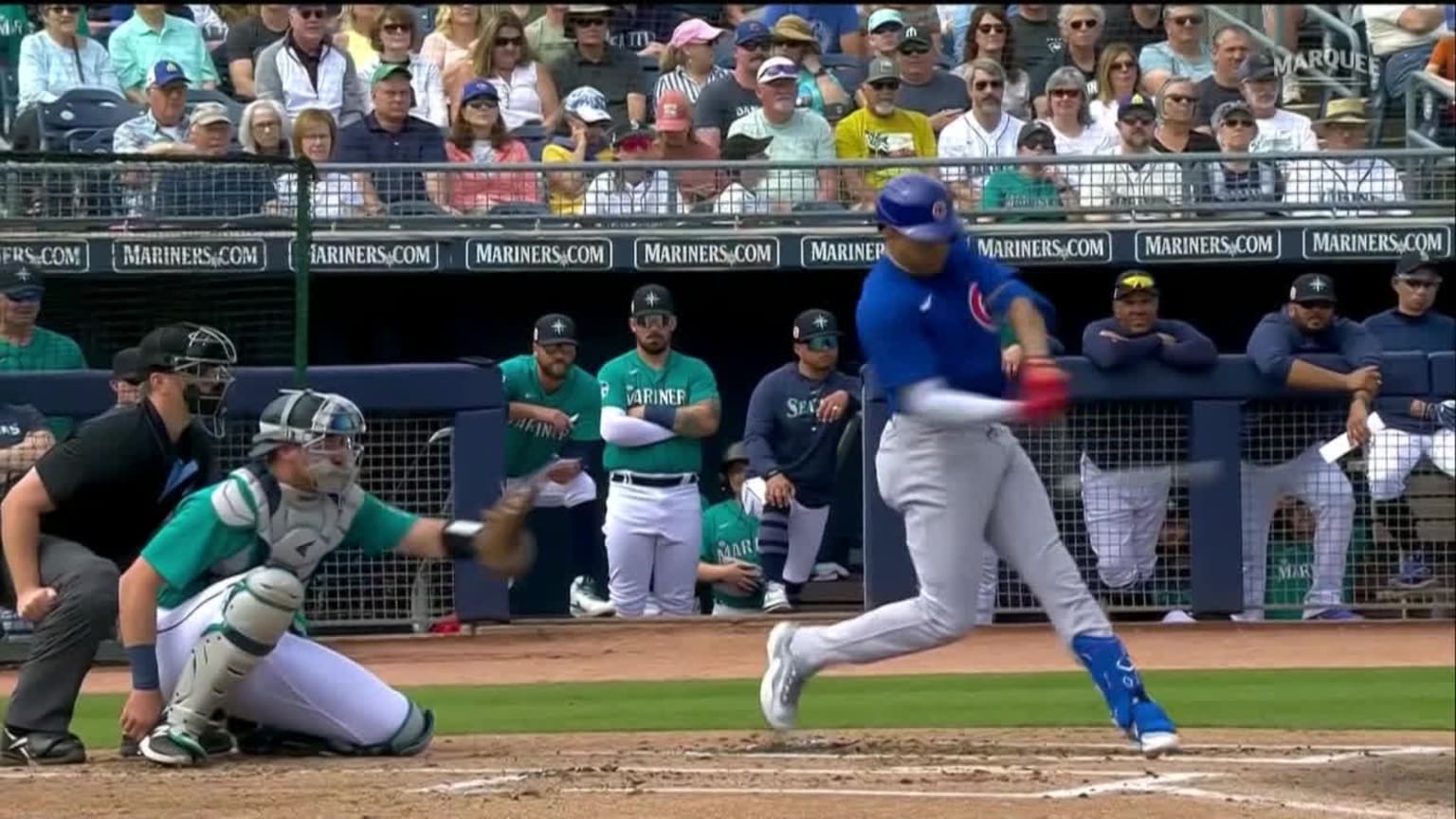 Christopher Morel hits an RBI single to left field | 03/06/2023 ...