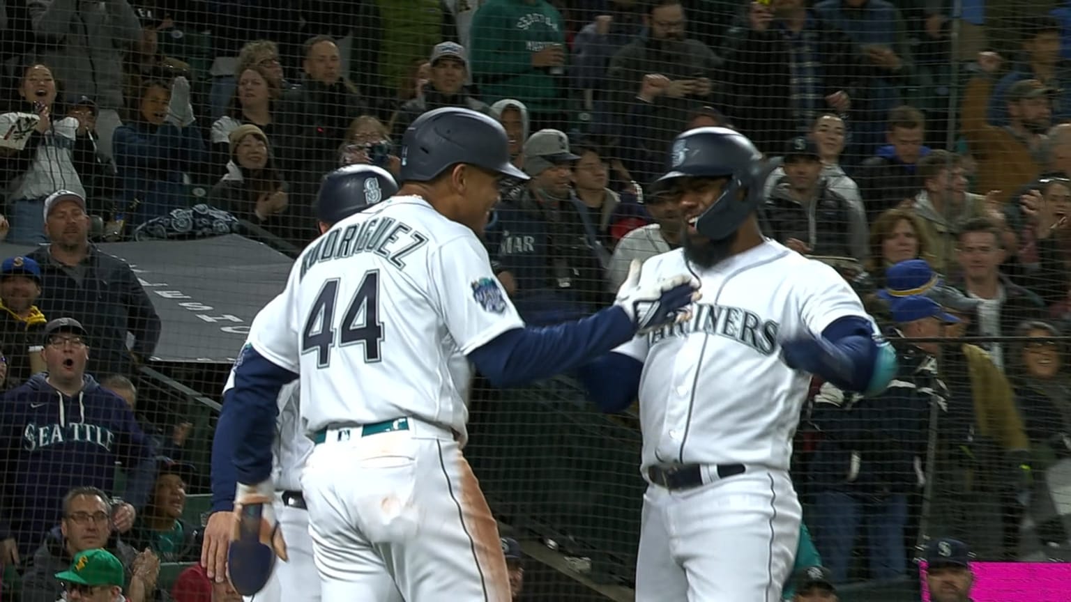 Teoscar Hernández goes yard with a three-run home run | 04/04/2023 ...