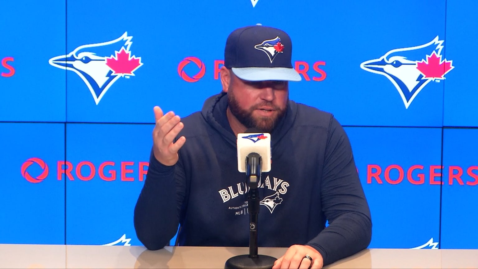 John Schneider on the Blue Jays' sweep of the Angels | 08/25/2024 | MLB.com