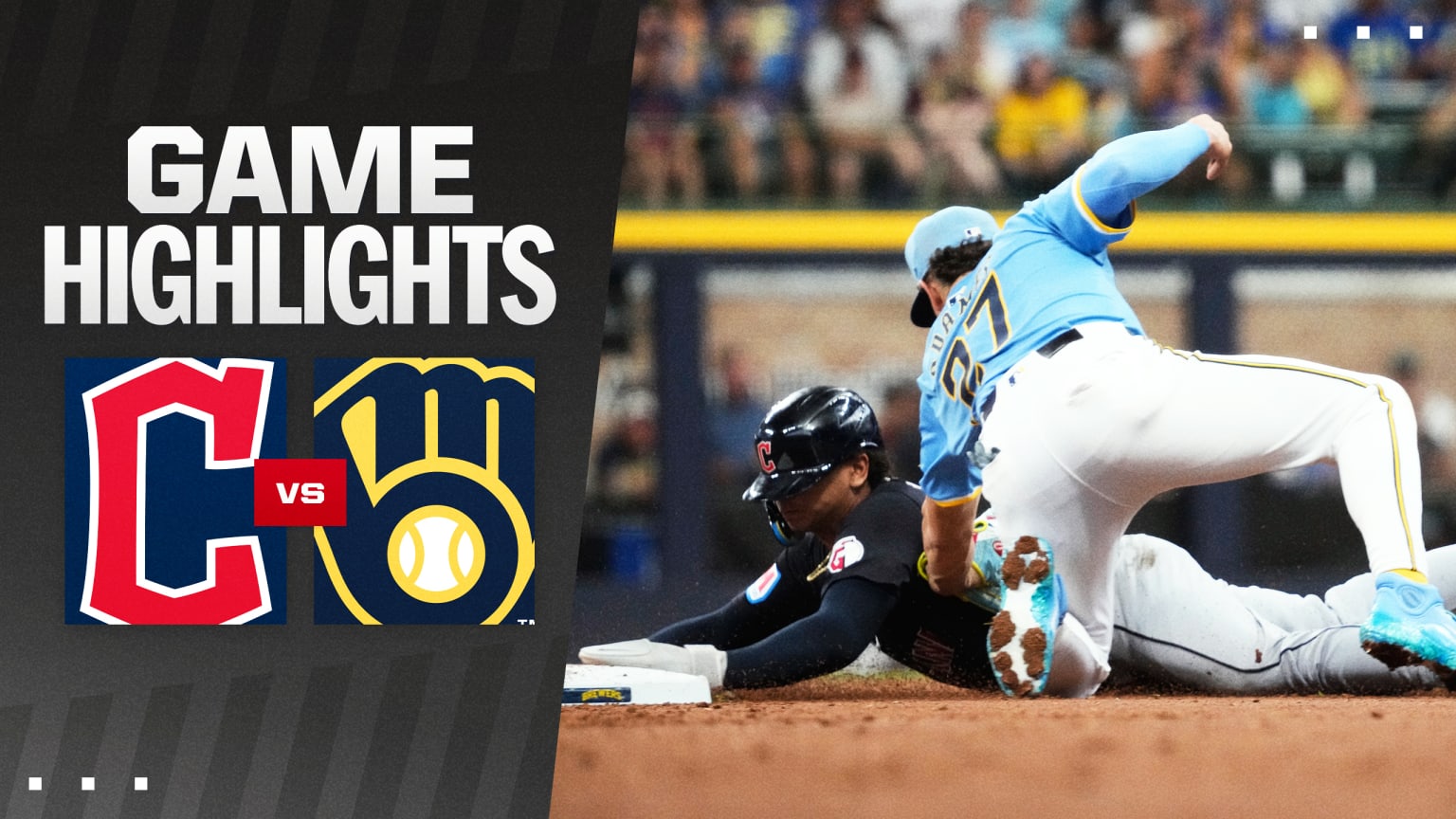 Guardians vs. Brewers Highlights | 08/17/2024 | Milwaukee Brewers