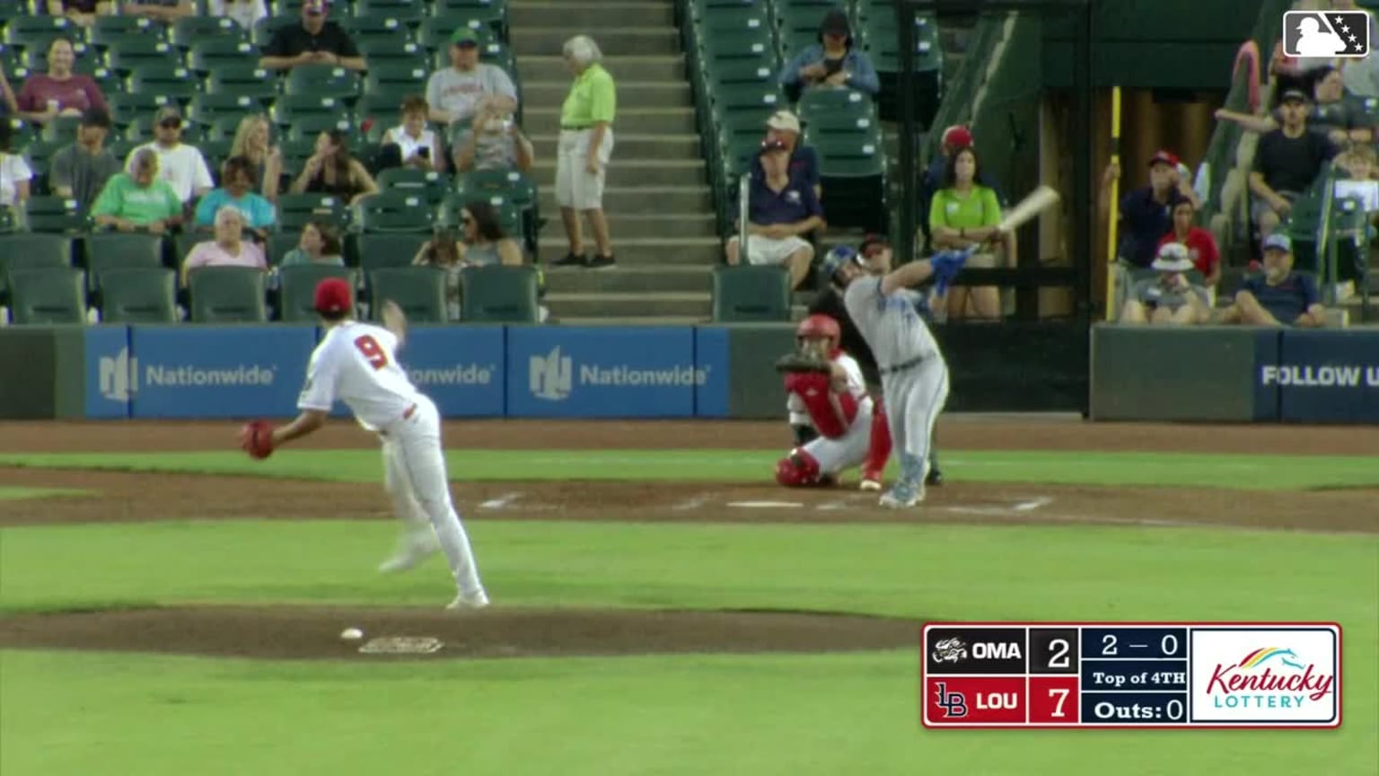 Tyler Gentry hits his 16th homer of the year | 09/20/2024 | Kansas City ...