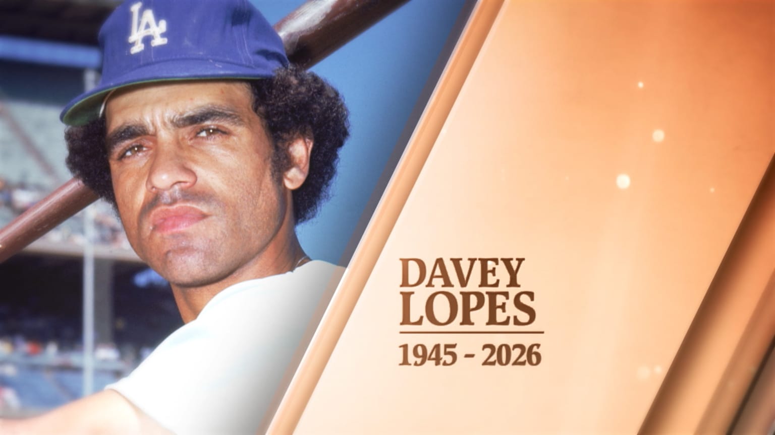 Davey Lopes passes away at the age of 80 | 04/08/2026 | Los Angeles Dodgers