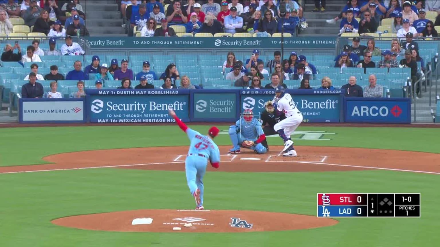 STL @ LAD | 04/29/2023 | Los Angeles Dodgers