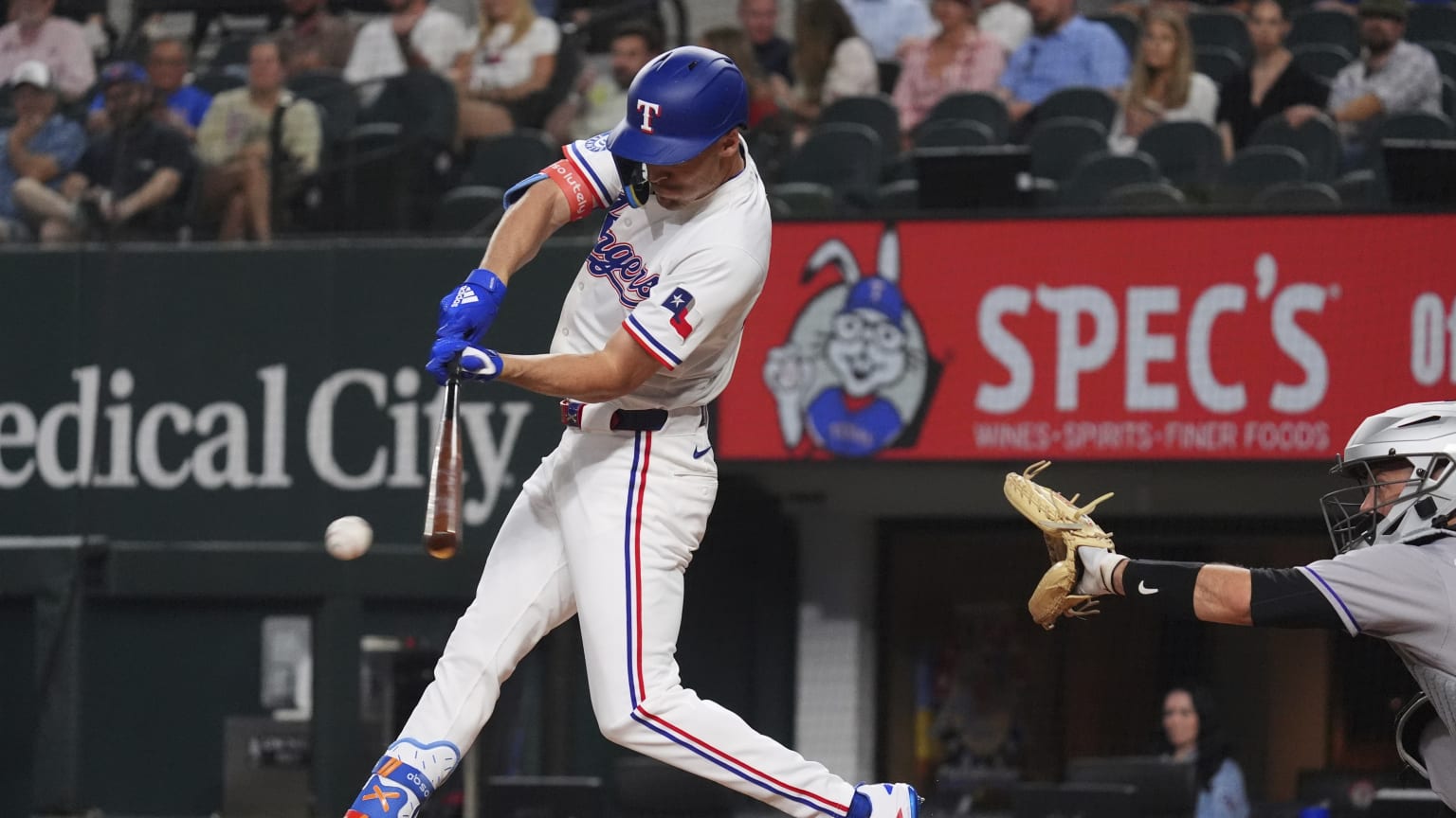 Evan Carter's RBI fielder's choice | 05/14/2025 | Texas Rangers