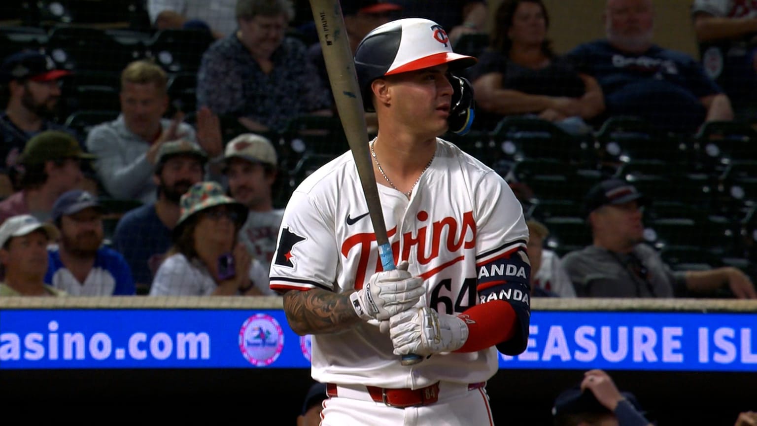 Jose Miranda's RBI single | 08/27/2024 | Minnesota Twins