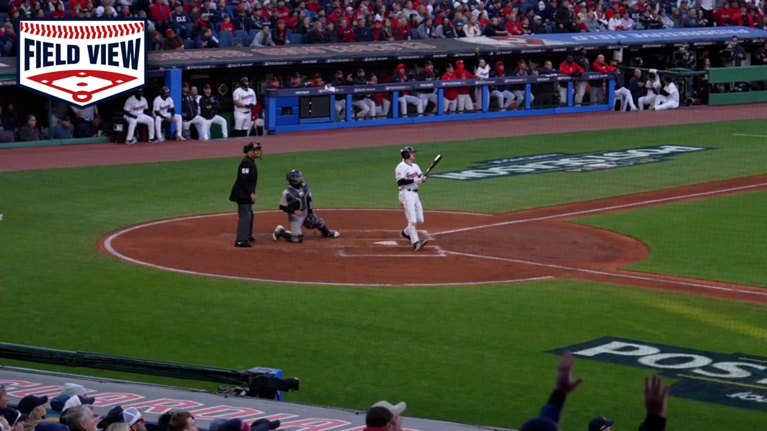 Field View: Kyle Manzardo's two-run home run | 10/17/2024 | MLB.com