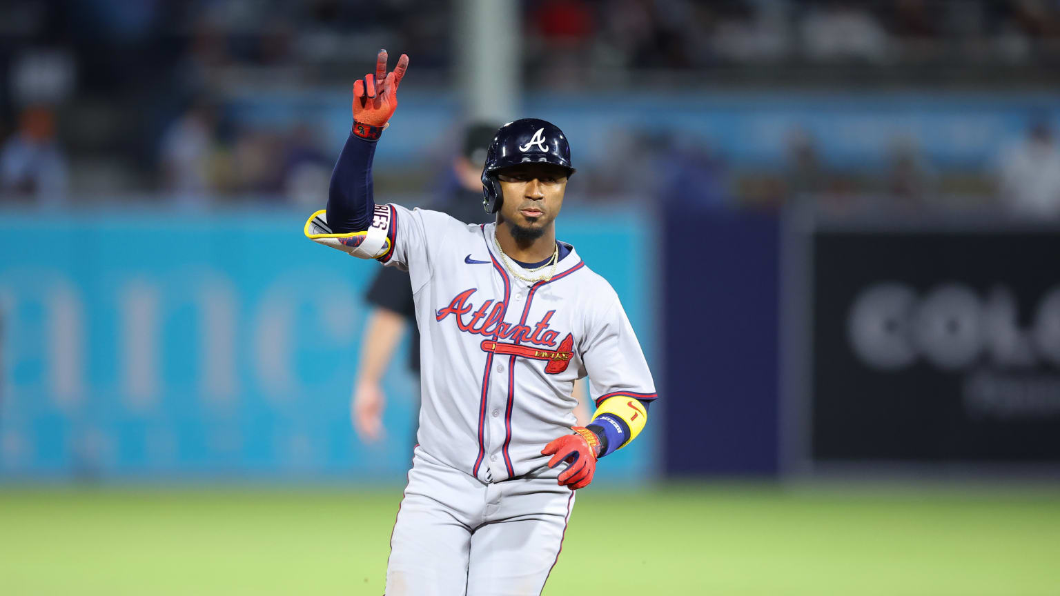 Ozzie Albies' solo home run (2) | 04/11/2025 | New York Mets