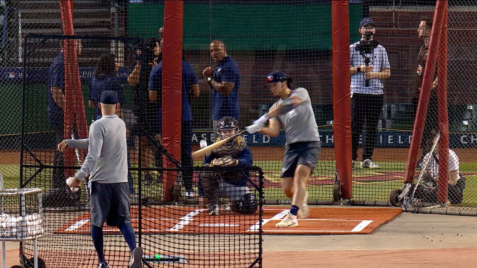 Sarah Langs breaks down Kevin Sim's MLB Combine stats | 06/22/2023 ...