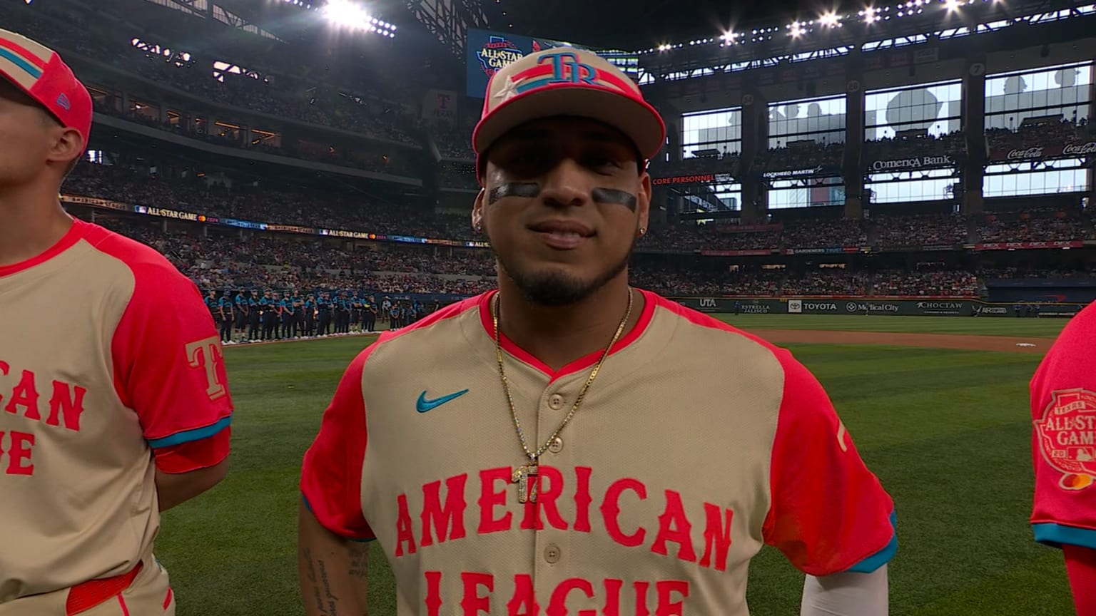 Isaac Paredes introduced before 2024 All-Star Game | 07/16/2024 | Tampa ...