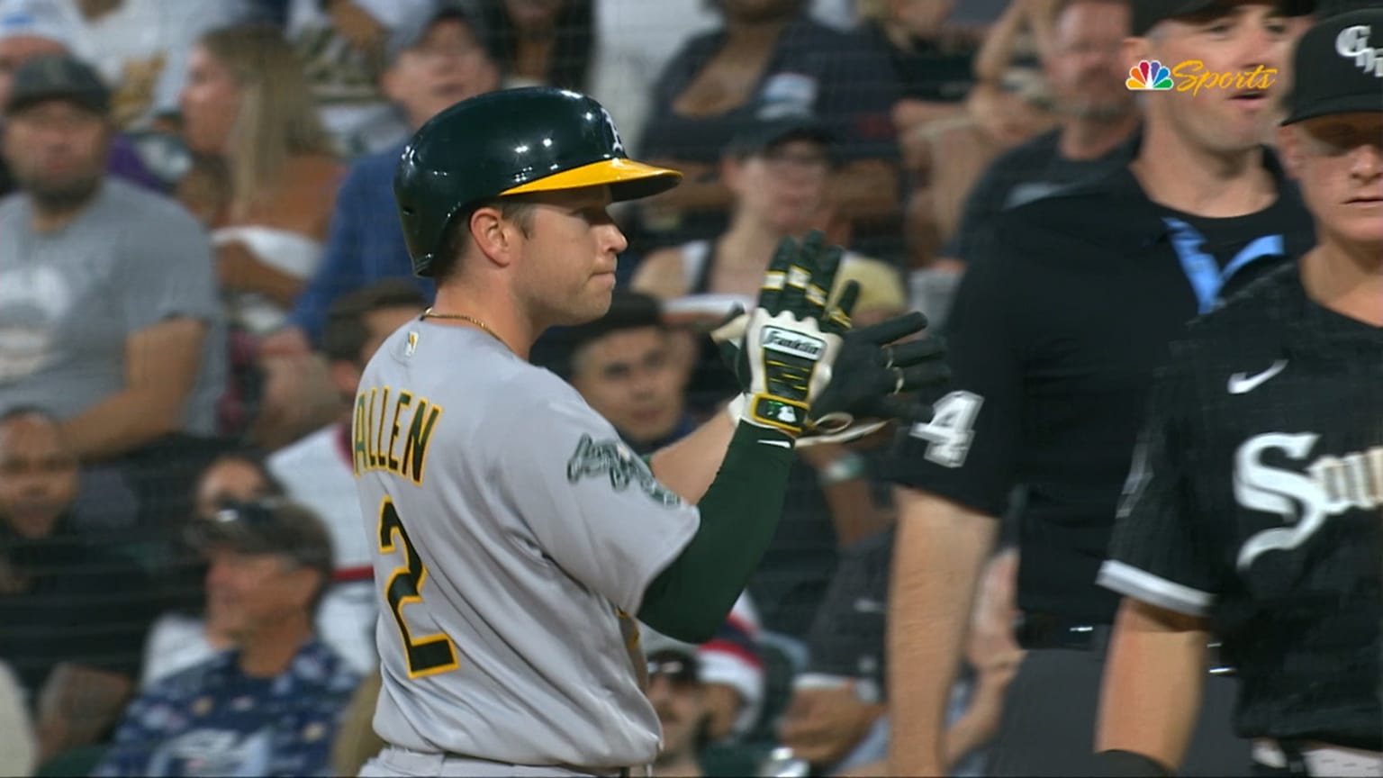 Nick Allen collects first career four-hit game | 08/25/2023 | Athletics