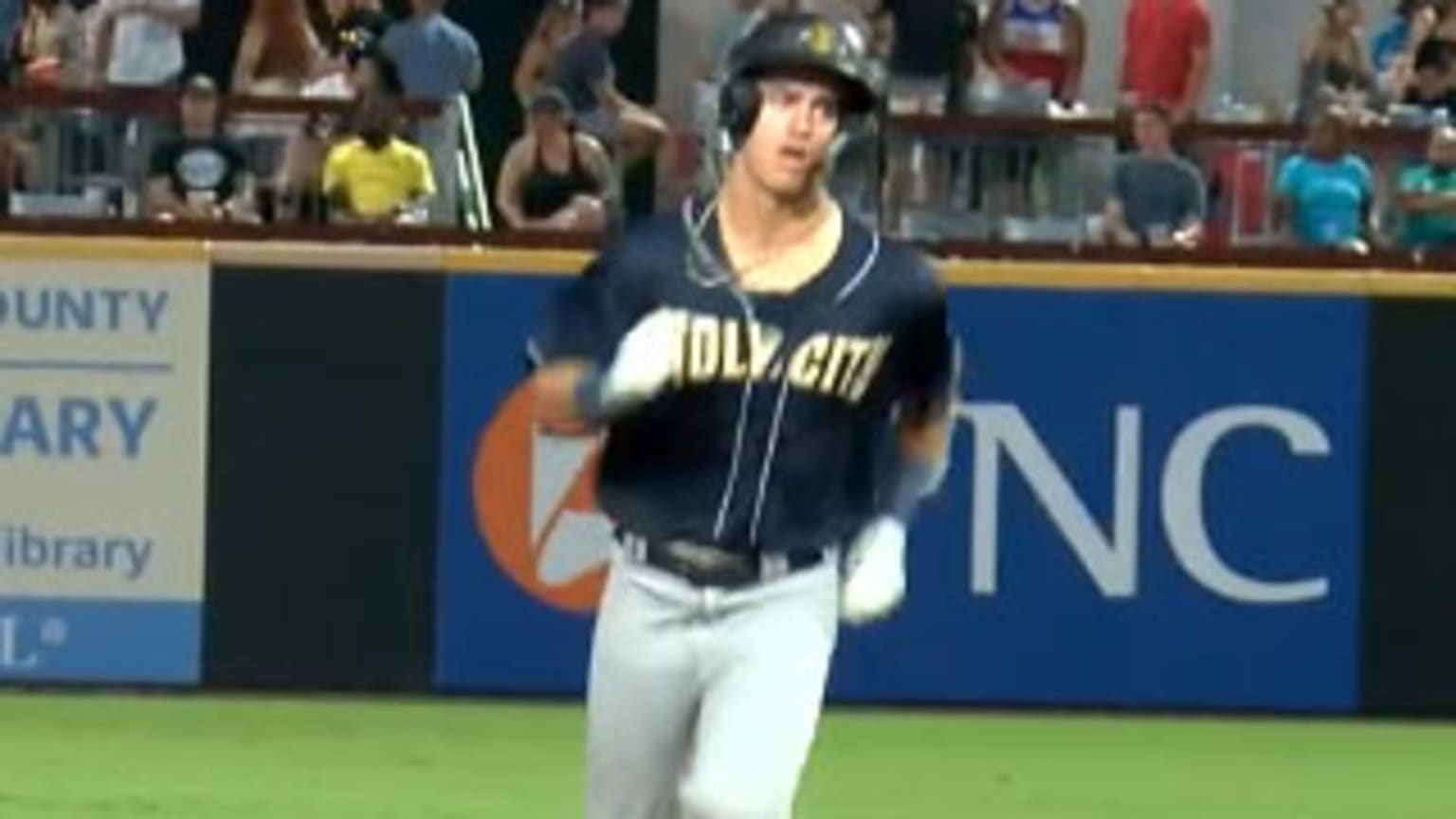 Carson Williams swats solo homer for Charleston | 08/27/2022 | MLB.com