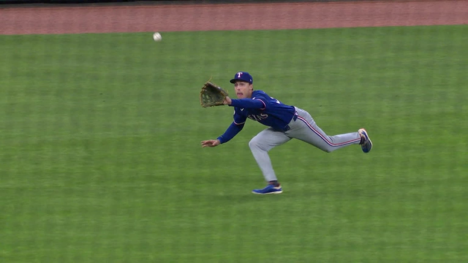 Evan Carter lays out for another great catch | 04/21/2024 | MLB.com