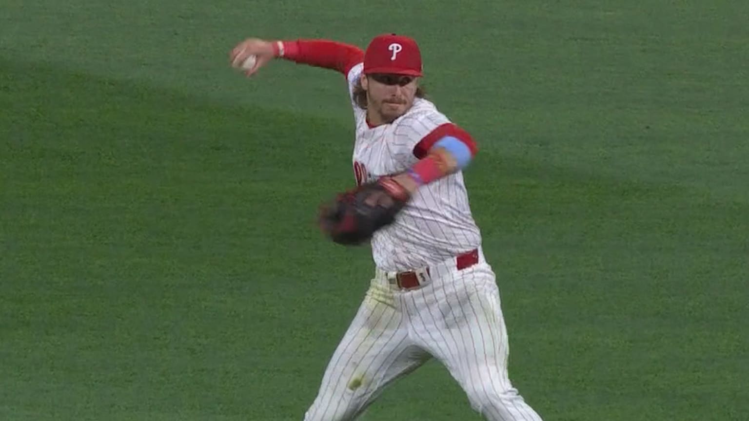 Bryson Stott makes an incredible diving stop | 08/03/2025 ...