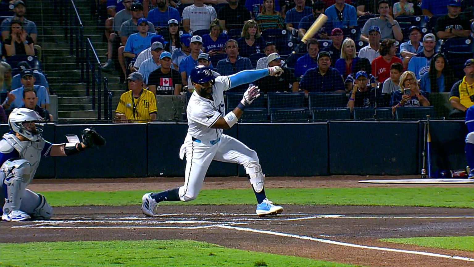 Yandy Díaz's historic hit | 09/16/2025 | Tampa Bay Rays