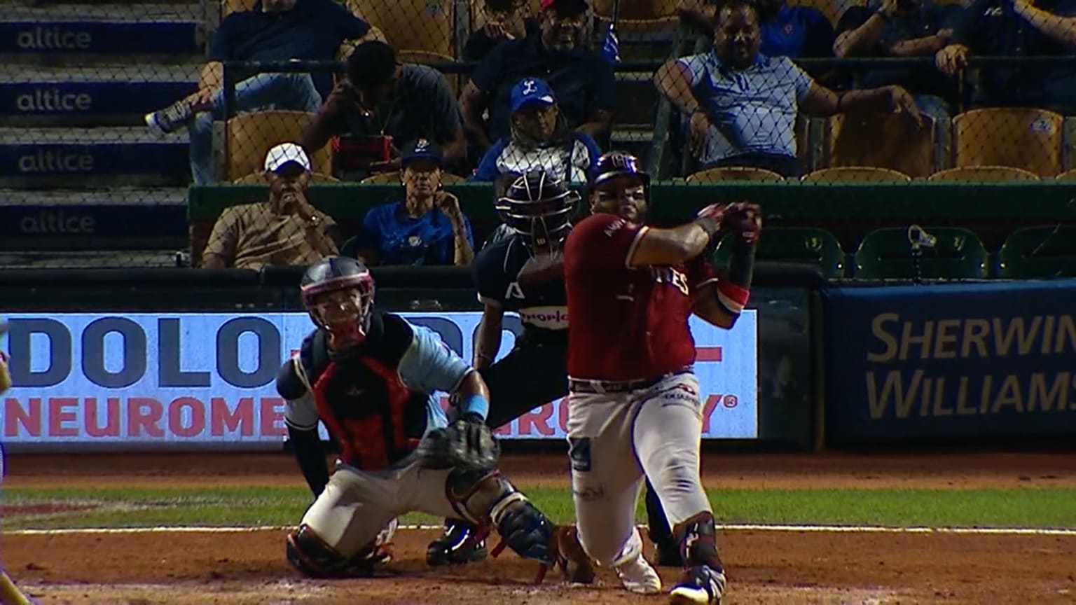 Edwin Espinal pega doble impulsor en la 4ta entrada | 28/11/2024 ...