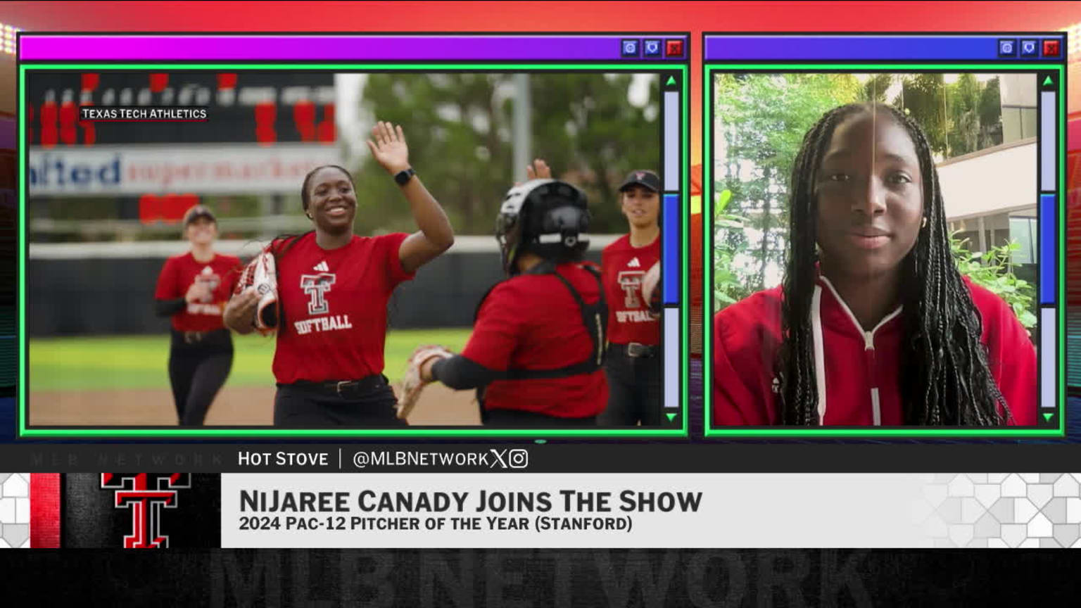 NiJaree Canady on the Texas Tech softball program | 02/06/2025 ...