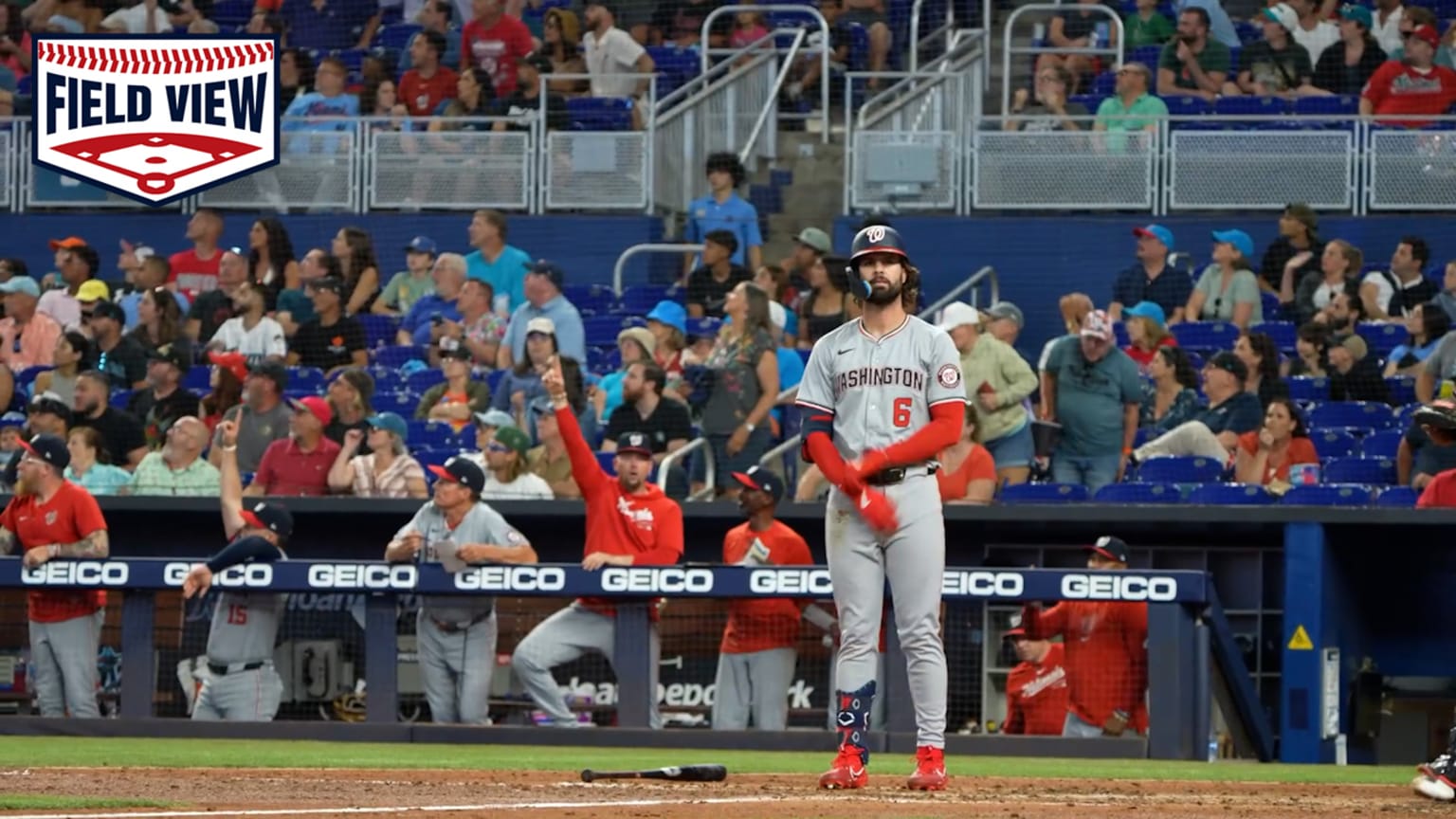 Field View: Jesse Winker's grand slam | 04/27/2024 | Washington Nationals