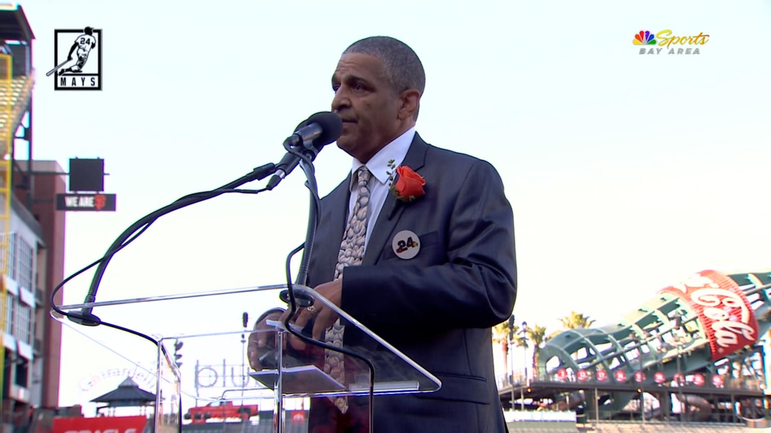 Michael Mays on his father's legacy | 07/09/2024 | San Francisco Giants