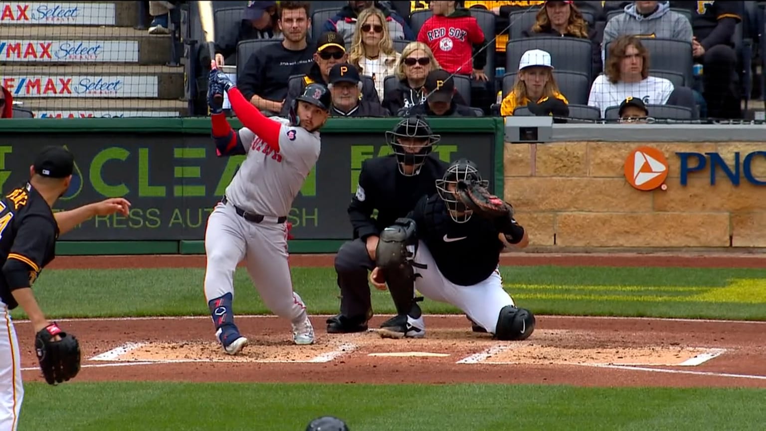 Wilyer Abreu 's RBI single | 04/21/2024 | Boston Red Sox