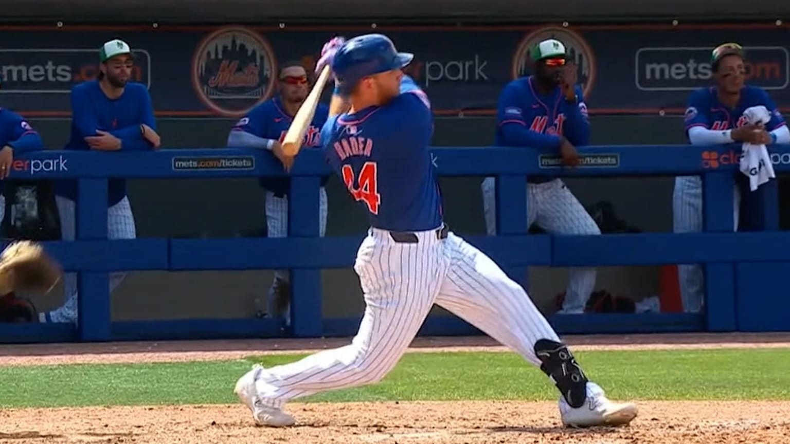 Harrison Bader's solo home run to left field | 03/17/2024 | New York Mets