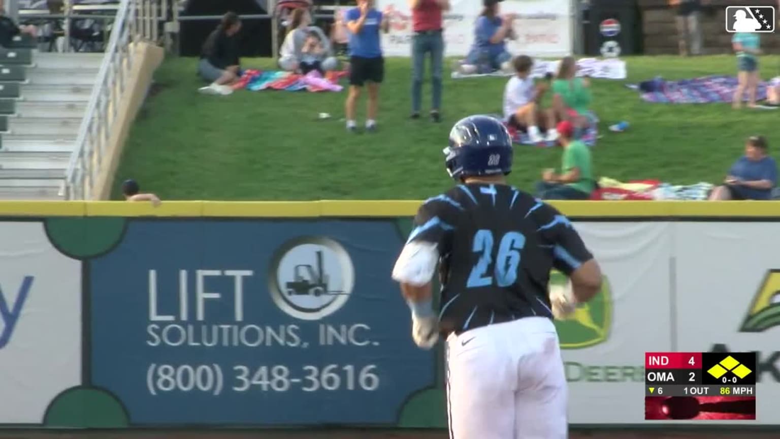 Rodolfo Durán's grand slam | 07/21/2024 | Kansas City Royals