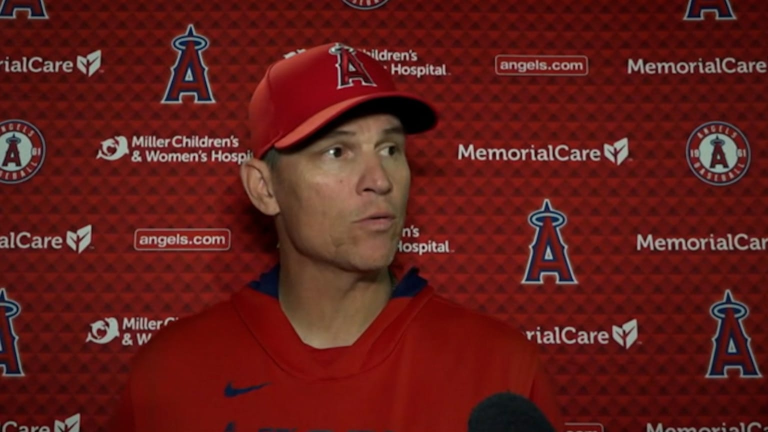 Ray Montgomery on the bullpen, Angels' three homers | 07/18/2025 | Los ...