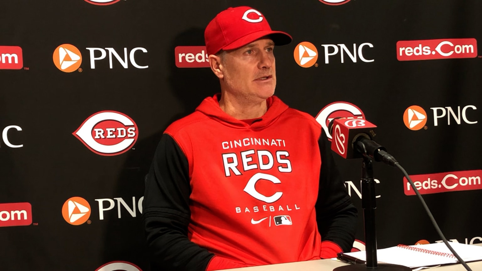 Reds manager David Bell on 5-2 loss to Brewers | 09/23/2022 ...