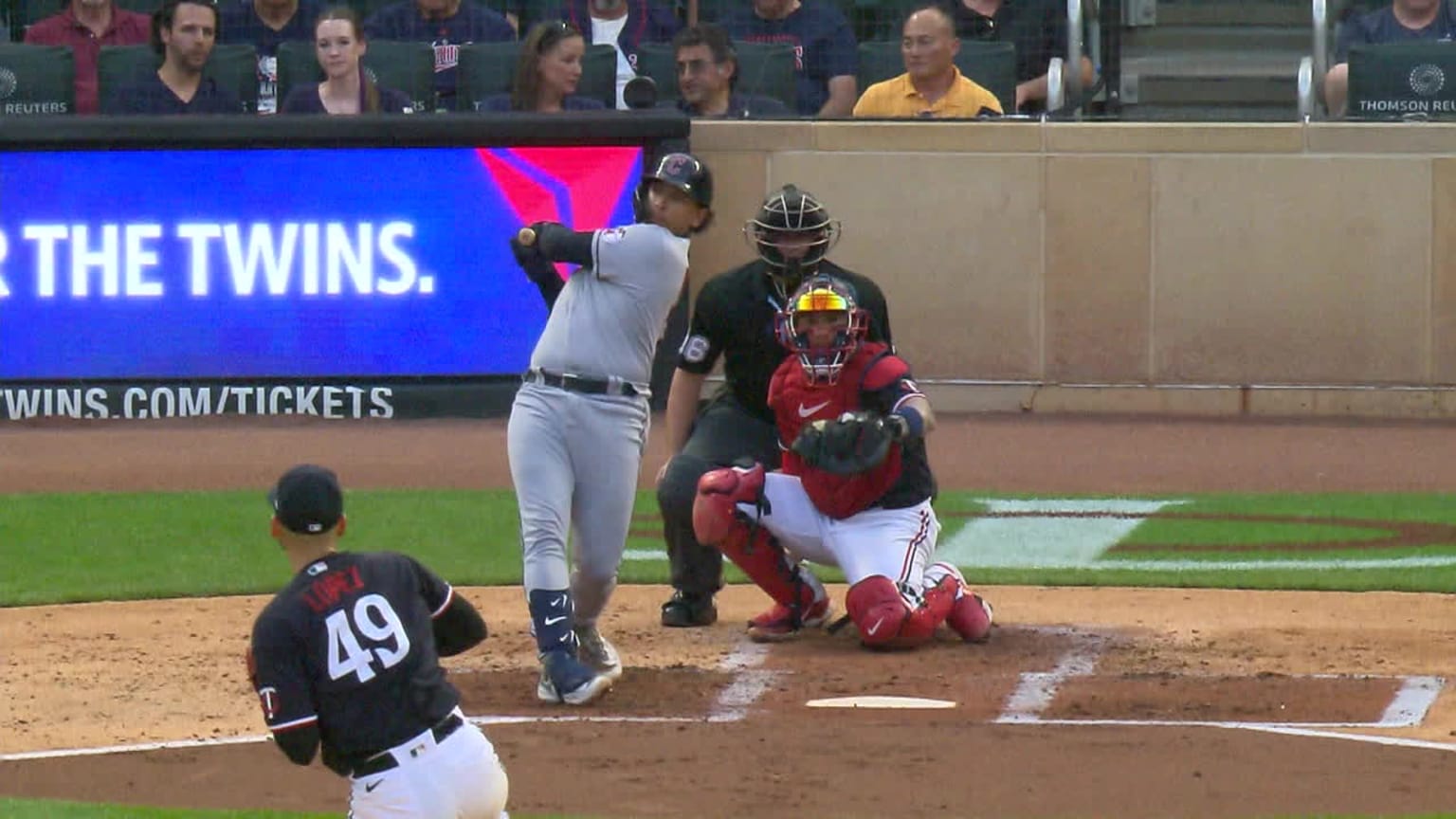 Bo Naylor lifts a solo home run to right field | 08/29/2023 | MLB.com