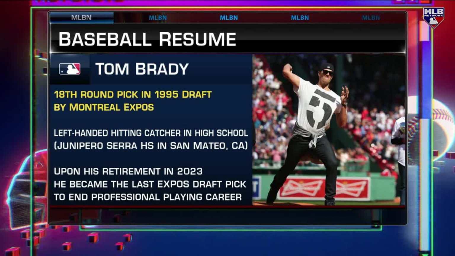 What if Tom Brady had a hall of fame baseball career? | 12/12/2023 ...