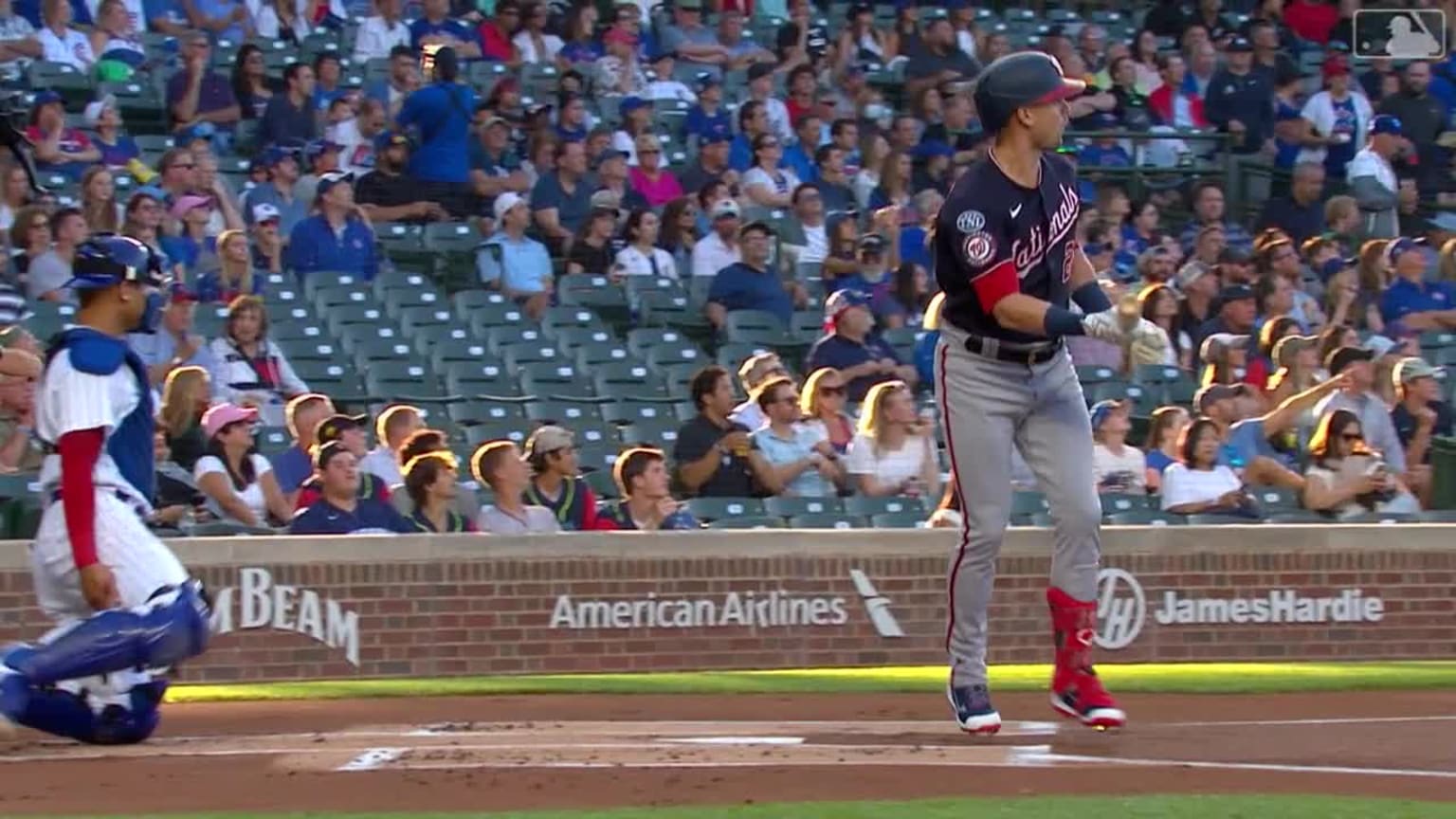 Lane Thomas homers to left-center field. | 07/18/2023 | Washington ...