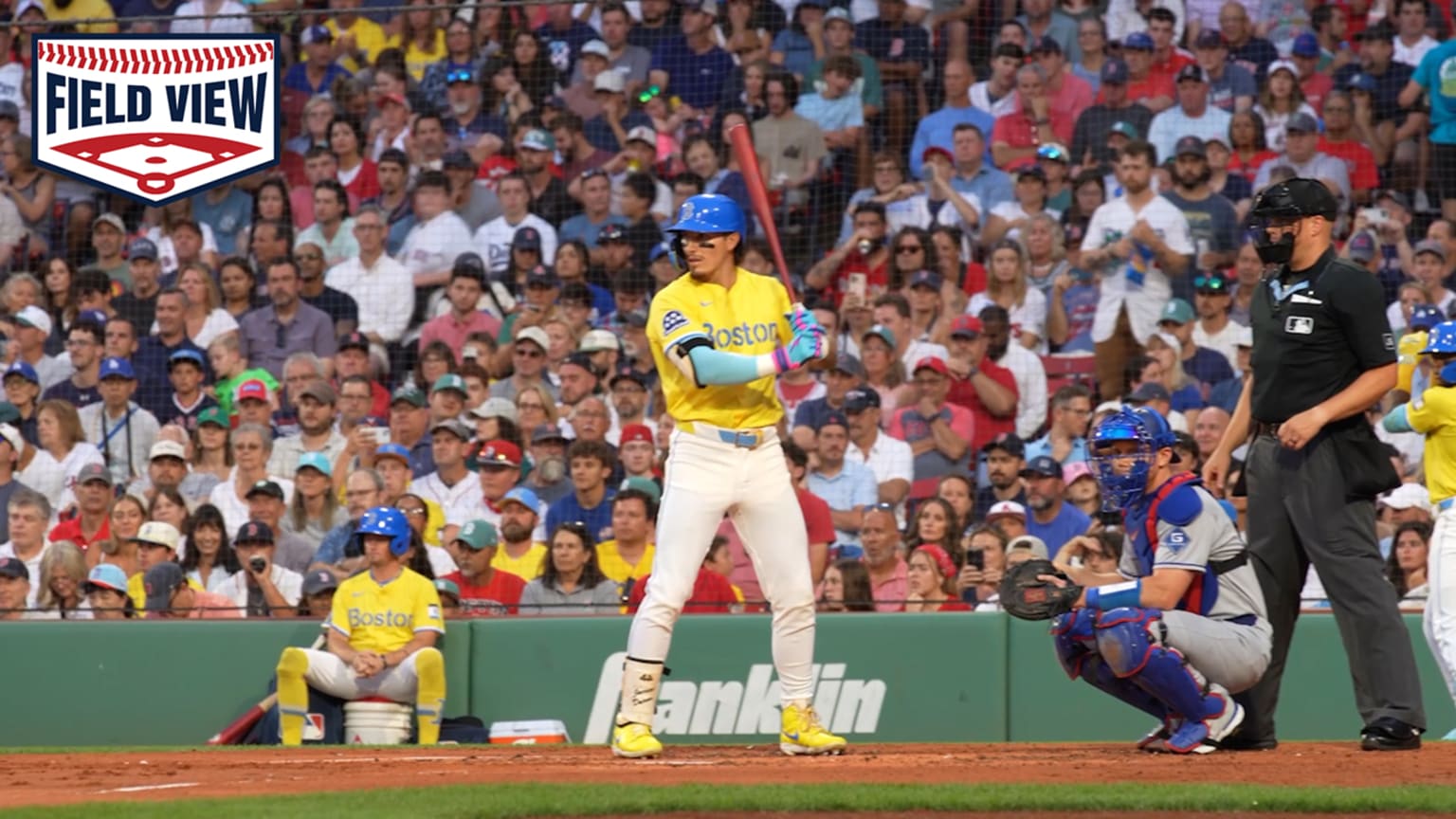 Field View: Jarren Duran's two-run triple | 07/26/2025 | Boston Red Sox