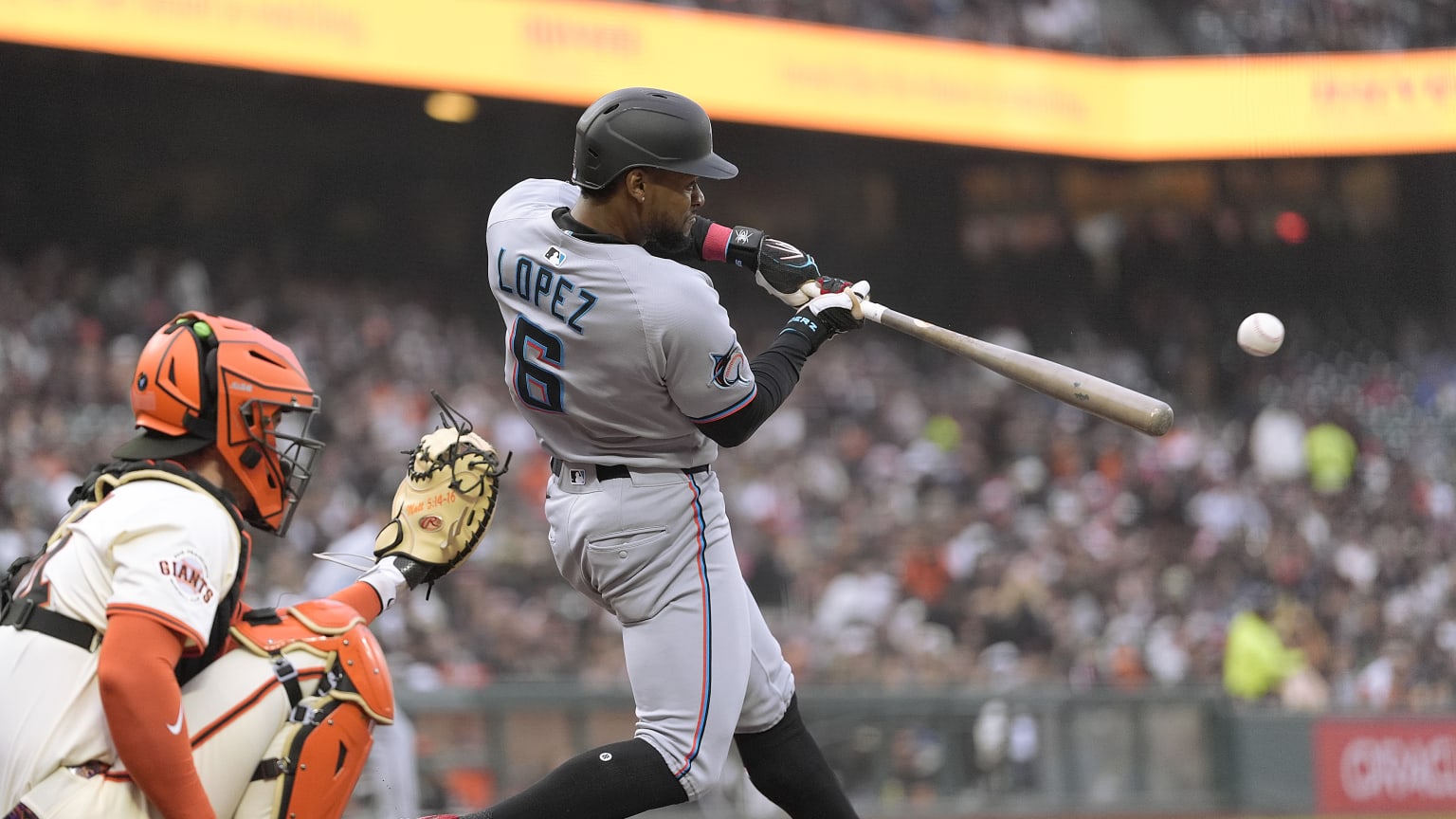 Otto Lopez's two-run double | 06/25/2025 | Miami Marlins
