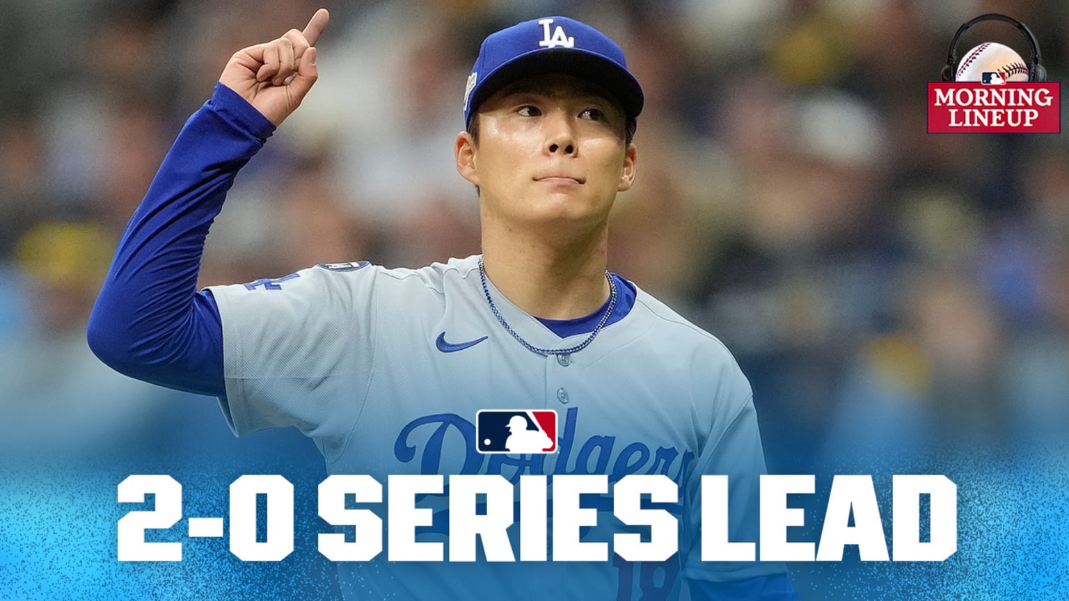 Dodgers take 2-0 lead in NLCS | Morning Lineup | 10/15/2025 | MLB.com