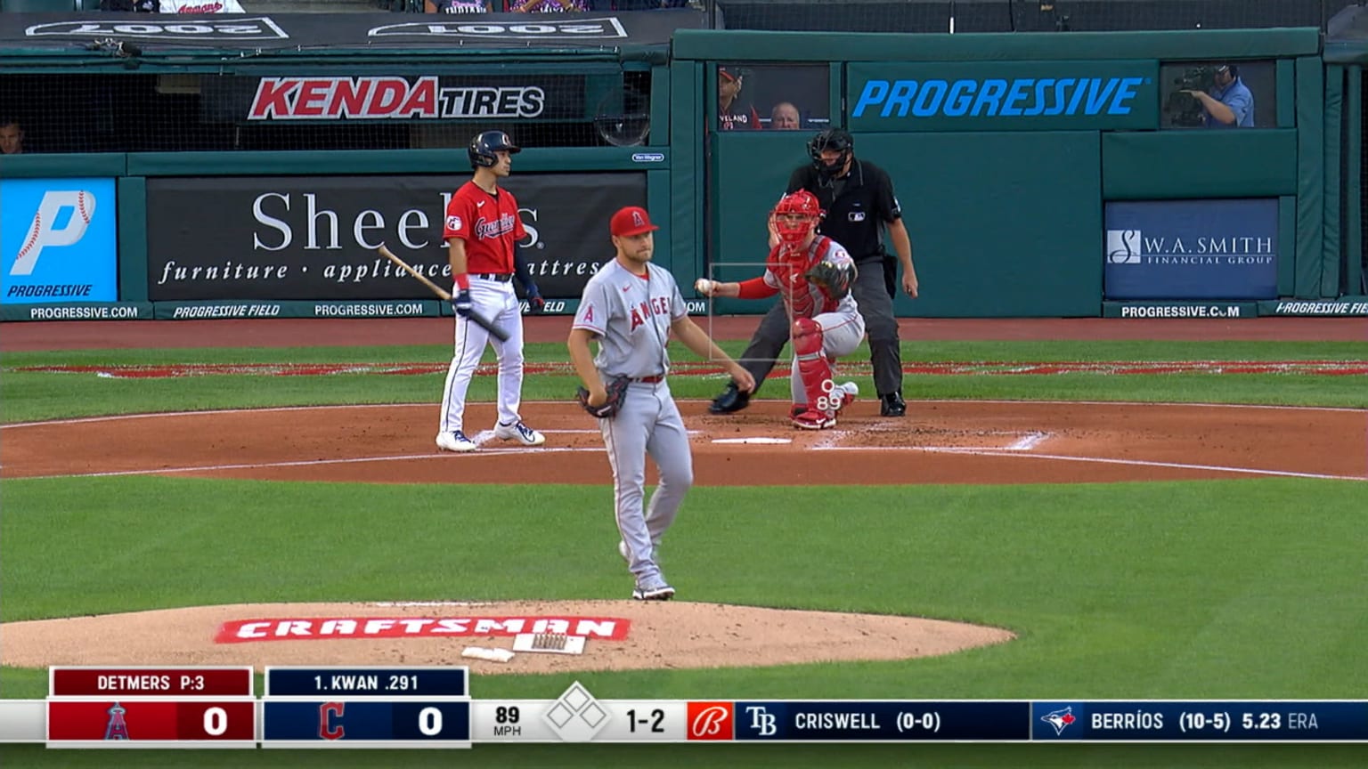 Reid Detmers strikes out three over five-plus innings | 09/12/2022 ...