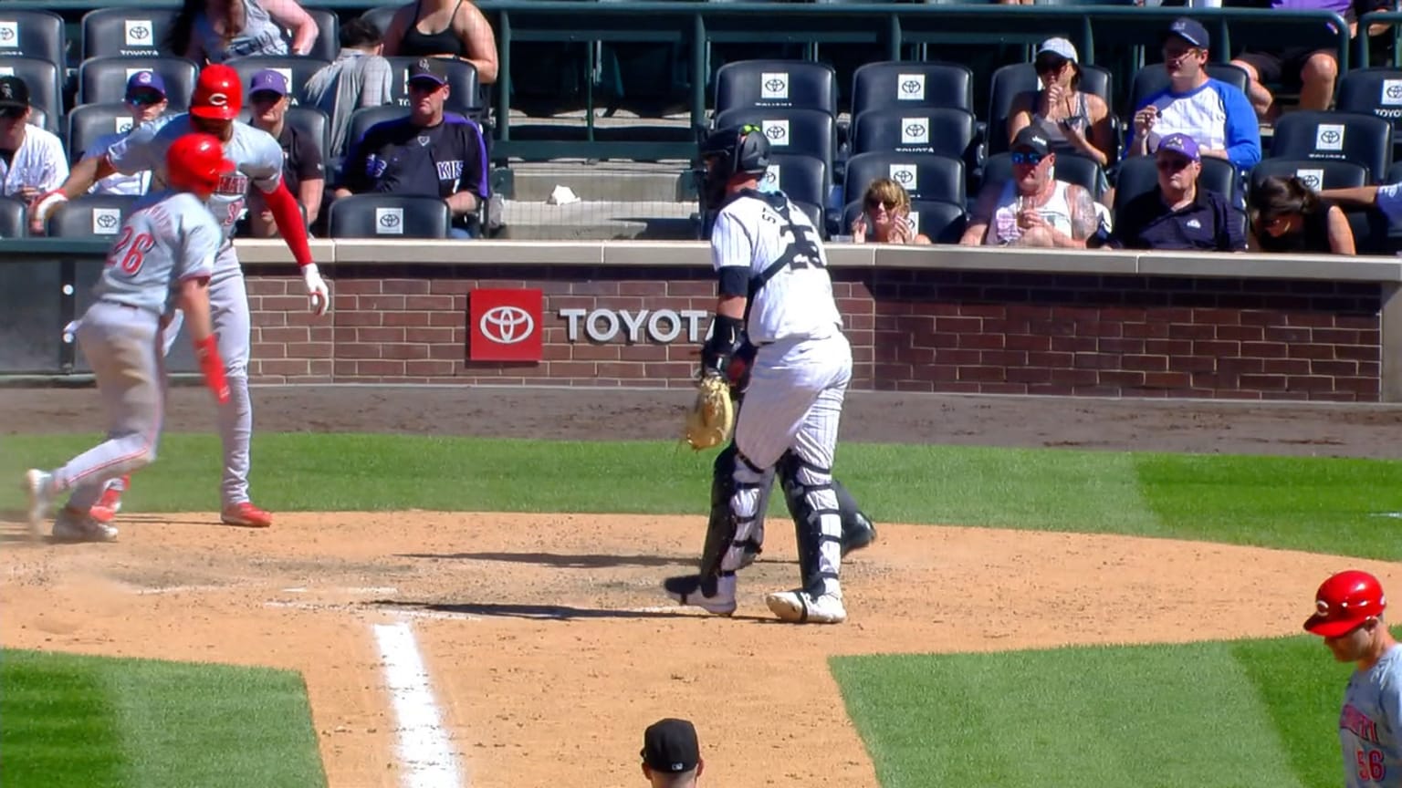 Jonathan India's sacrifice fly | 06/05/2024 | Cincinnati Reds