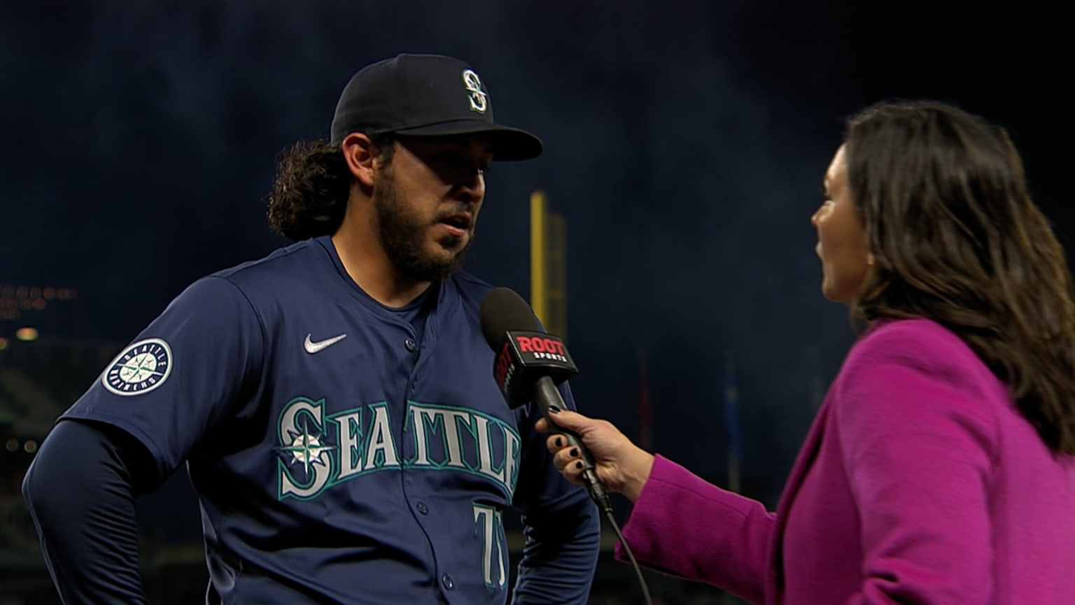 Andrés Muñoz talks 3-2 win | 04/30/2024 | Seattle Mariners
