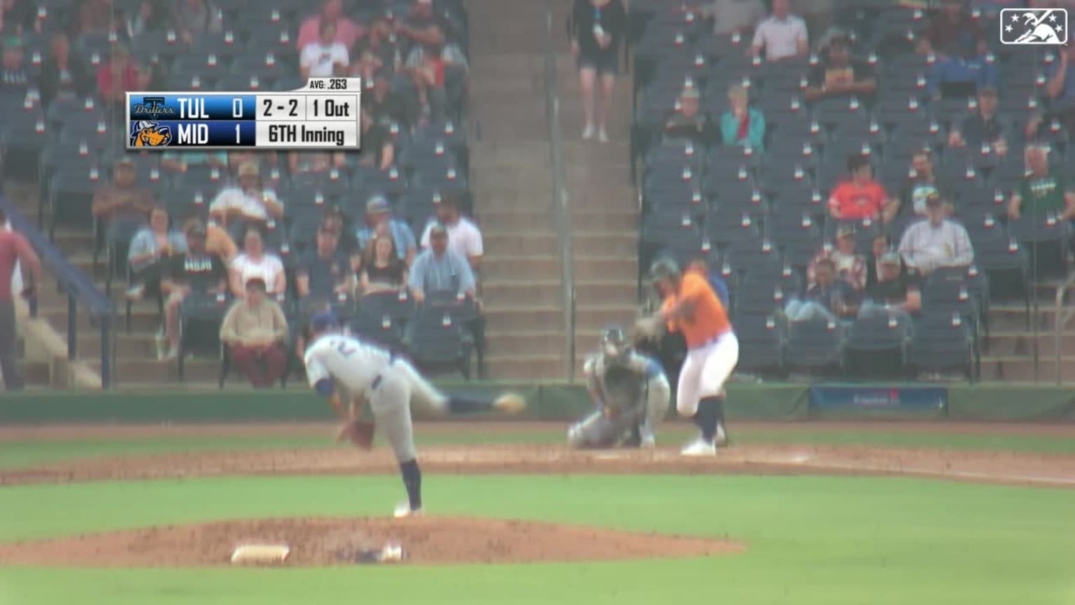 Brett Harris hits his first home run of the year | 04/14/2023 | MLB.com