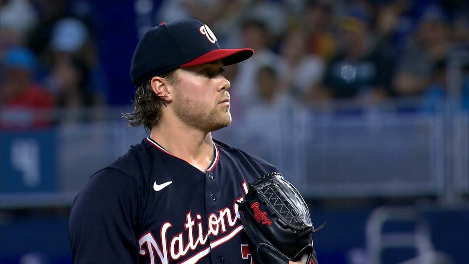 Jake Irvin strikes out three in six innings at Miami | 08/26/2023 ...