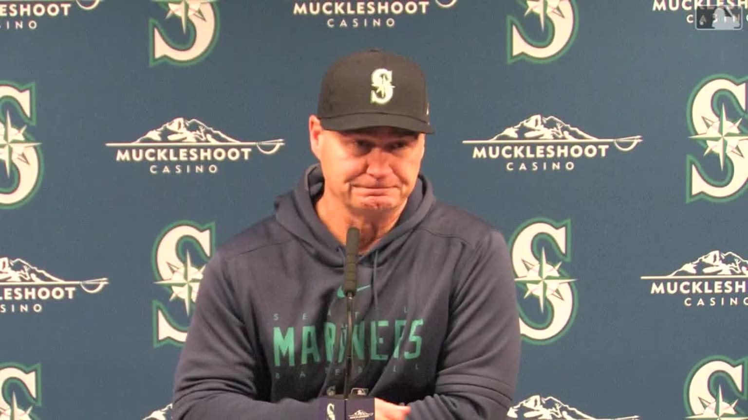 Scott Servais discusses Mariners 7-3 loss vs. Brewers | 04/17/2023 ...