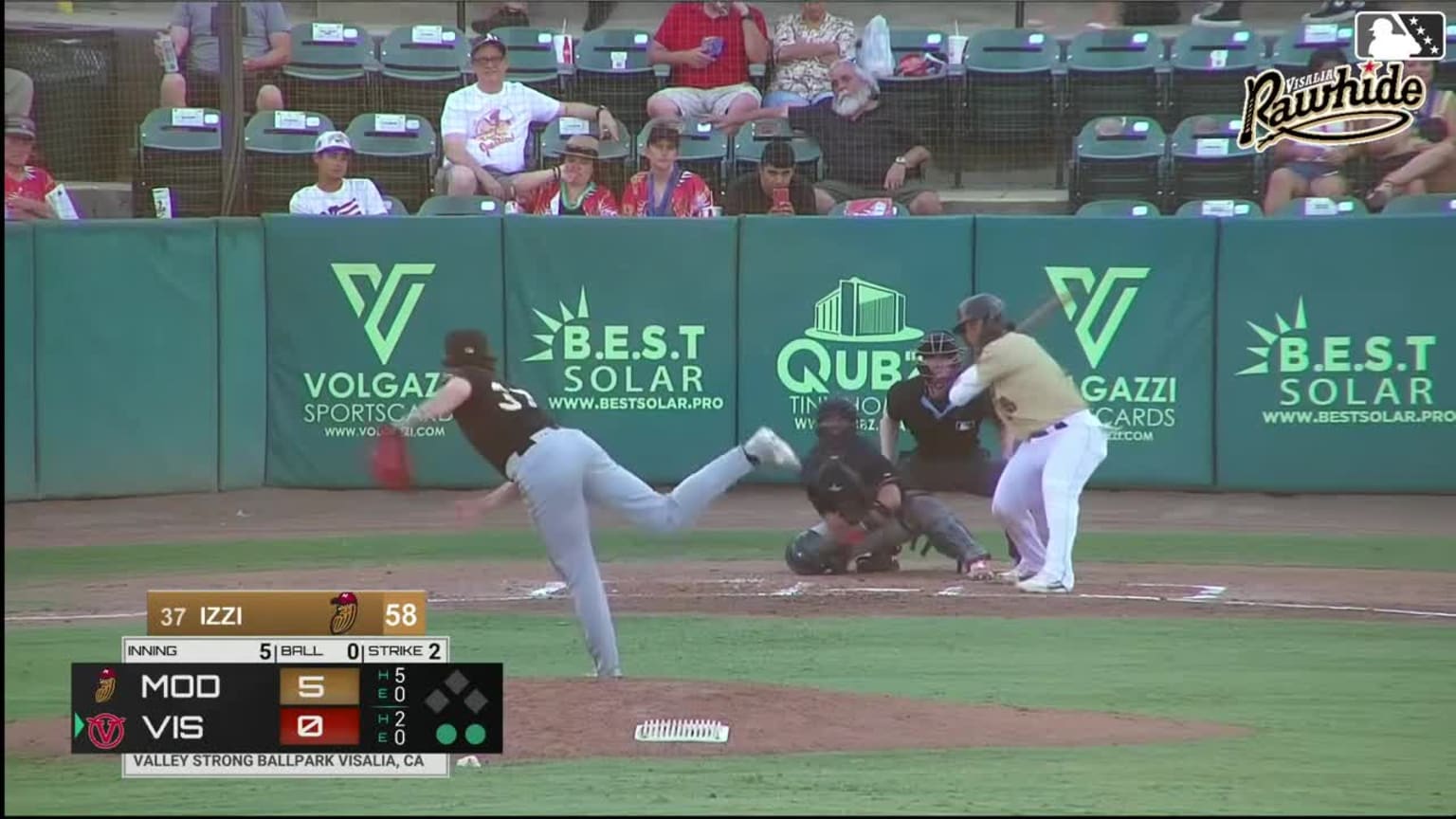 Ashton Izzi's fifth strikeout of the game | 06/15/2024 | MLB.com